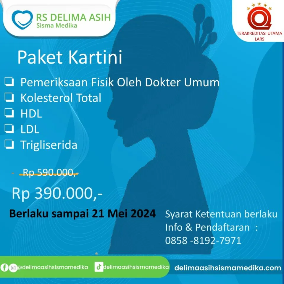 Paket Kartini: Pemeriksaan Kesehatan Lengkap dan Terjangkau di RS Delima Asih Sisma Medika ...