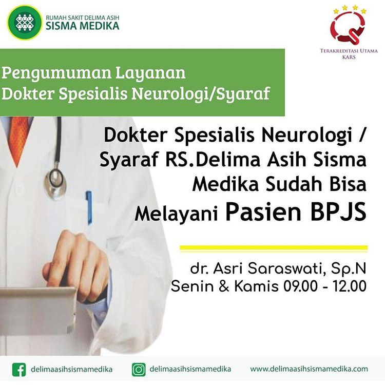Dokter Spesialis Neurologi / Syaraf Sudah Bisa Melayanai Pasien BPJS ...